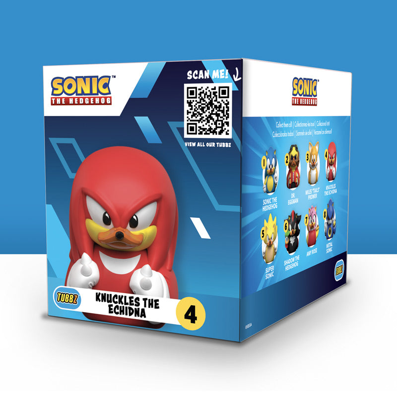 Official Sonic the Hedgehog Knuckles TUBBZ (Boxed Edition) – Numskull Trade