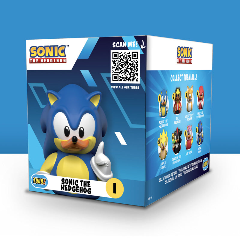 Official Sonic the Hedgehog Sonic TUBBZ (Boxed Edition) – Numskull Trade