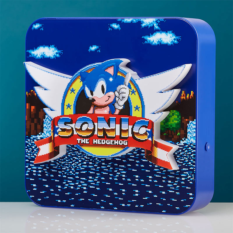 Sonic the Hedgehog 3D Desk Lamp / Wall Light